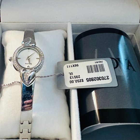 Bulova | Jewelry | Bulova Silver Watch Nwt | Poshmark